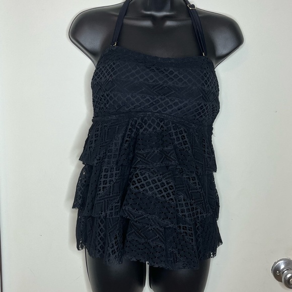 Island Escape Swim Island Escape Tiered Bandini Tummy Control Swim